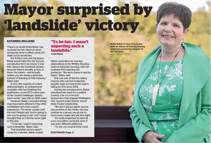 Mayor surprised by ‘landslide’ victory - PressReader