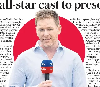 Sky names all-star cast to present Ashes - PressReader