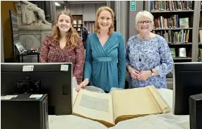 Watt Institute roll out red carpet for special visitor - PressReader