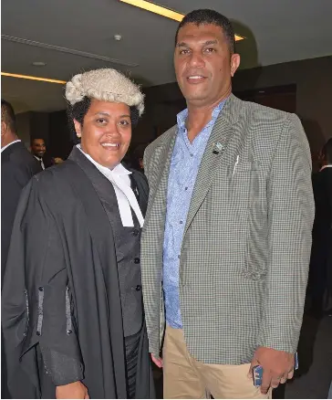 Sainiana Radrodro officially A LAWYER - PressReader