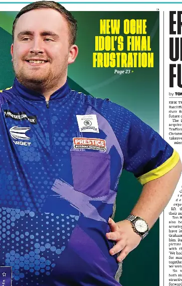 ERIK AND JIM ‘SHARE A UNITED VISION’ FOR THE FUTURE AT OLD TRAFFORD - PressReader