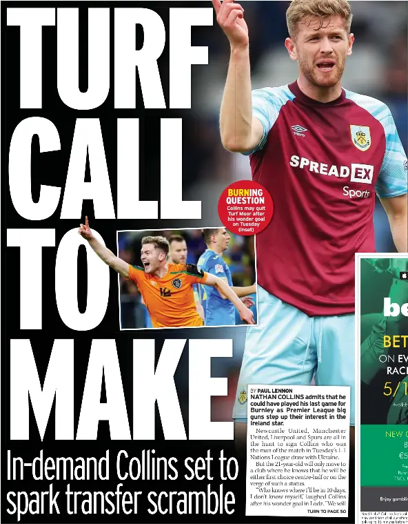 TURF CALL TO MAKE - PressReader