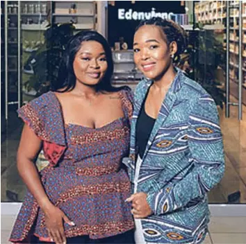 Two resolute entreprene­urs open own shop for their cosmetic items - PressReader