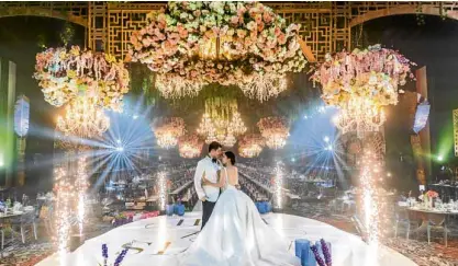 Kris Aquino’s stylist Kimi Yap weds in ‘Crazy Rich’ tableau - PressReader