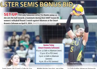 FEU TO BOLSTER SEMIS BONUS BID - PressReader