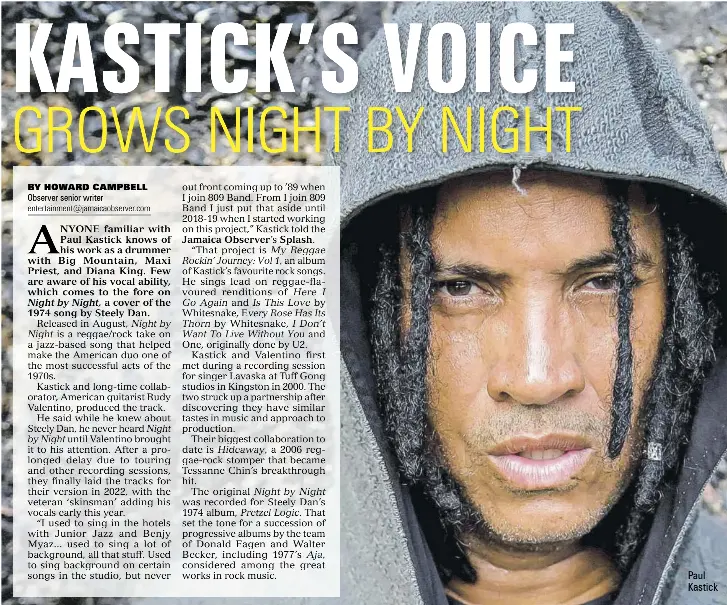 KASTICK’S VOICE GROWS NIGHT BY NIGHT - PressReader