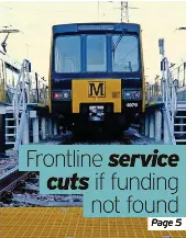 Frontline service cuts if funding not found - PressReader