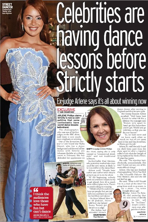 Celebritie­s are having dance lessons before Strictly starts - PressReader
