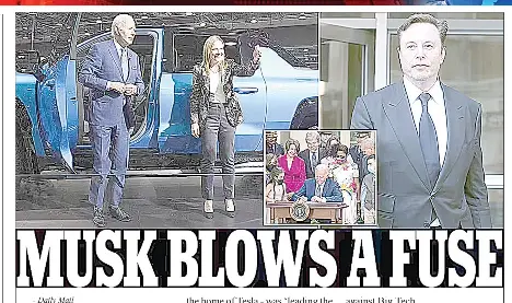 MUSK BLOWS A FUSE - PressReader