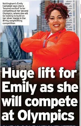 Huge lift for Emily as she will compete at Olympics - PressReader