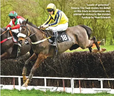 Tommy The Tank steams to victory - PressReader