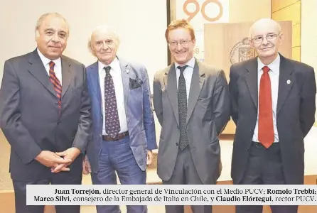 PUCV rinde homenaje al historiado­r del arte y Profesor Emérito Romolo ...