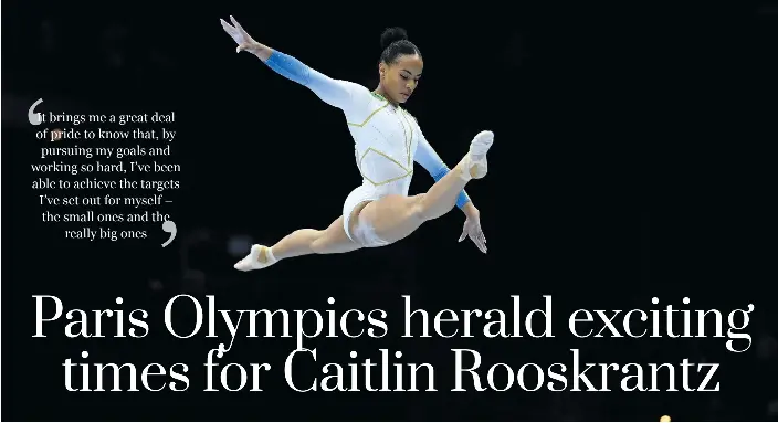 Paris Olympics herald exciting times for Caitlin Rooskrantz - PressReader