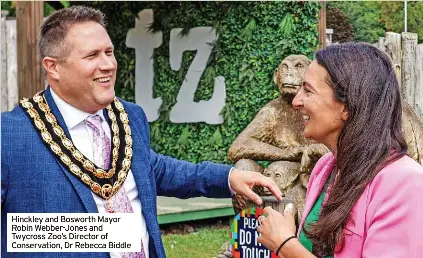 Mayor finds out about the conservati­on efforts at zoo - PressReader