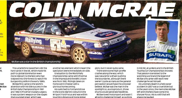 COLIN McRAE - PressReader