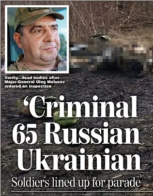 ‘Criminal blunder’ as 65 Russian troops die in Ukrainian rocket strike - PressReader