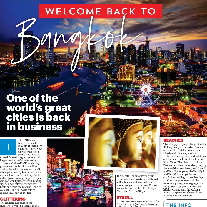 Bangkok WELCOME BACK TO - PressReader
