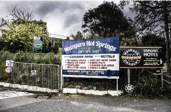 Waingaro Hot Springs up for sale - PressReader