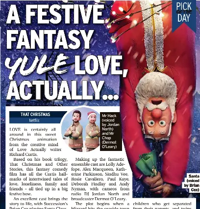 A FESTIVE FANTASY YULE LOVE, ACTUALLY... - PressReader