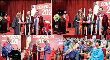 The Gateway Graduate School Conducts Its Convocatio­n at BMICH, Colombo ...