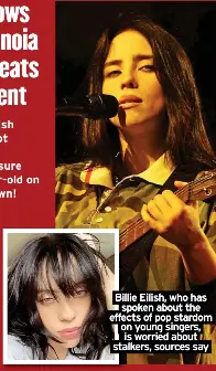 SHAKEN EILISH ON BRINK OF BREAKDOWN - PressReader