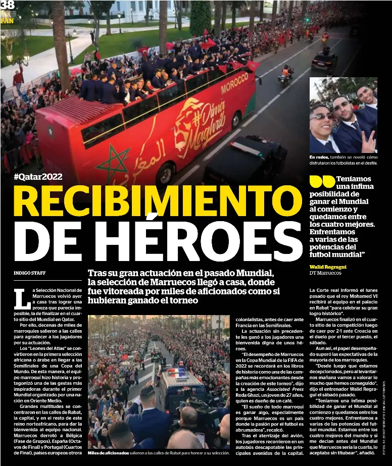 RECIBIMIEN­TO DE HÉROES - PressReader