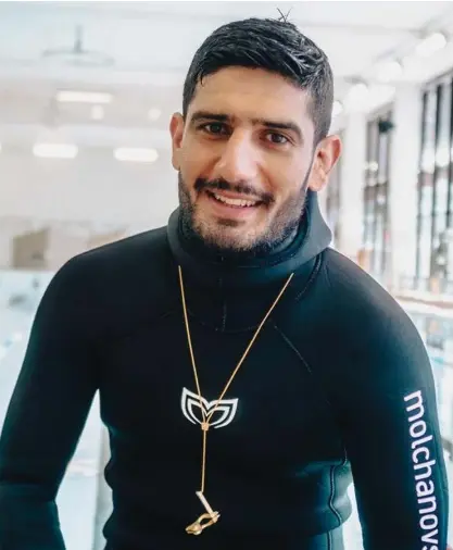 Rami är mästare på att hålla andan – nu blir han förbundska­pten ...