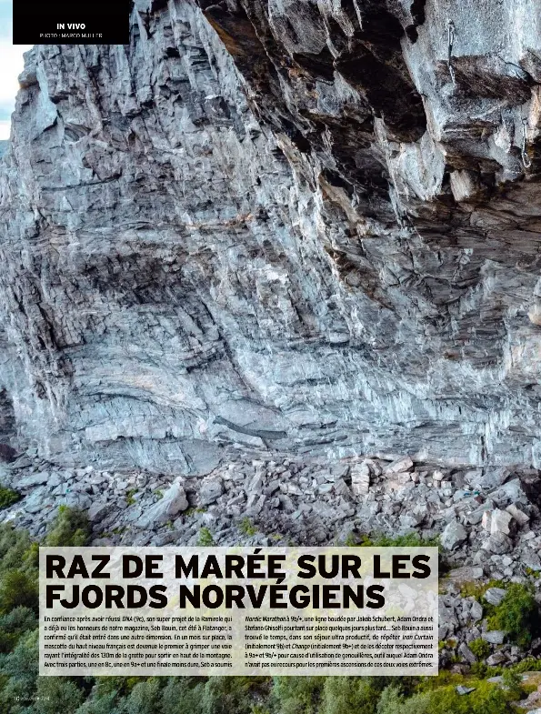 RAZ DE MARÉE SUR LES FJORDS NORVÉGIENS - PressReader