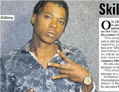 Skillibeng looks at life - PressReader