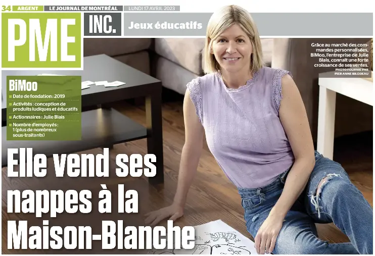 Elle vend ses nappes à la Maison-Blanche - PressReader
