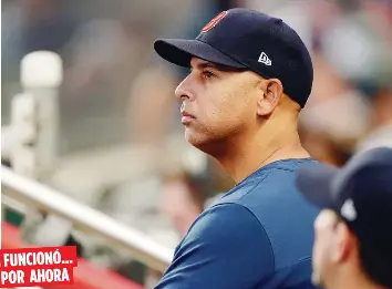 ALEX CORA SE AFEITÓ Y BOSTON REACCIONÓ - PressReader