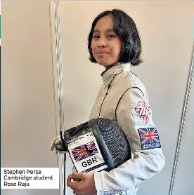 Raju secures silver in the foil at Europeans - PressReader