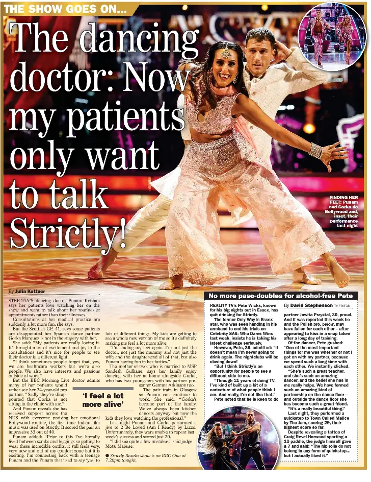 The dancing doctor: Now my patients only want to talk Strictly! - PressReader
