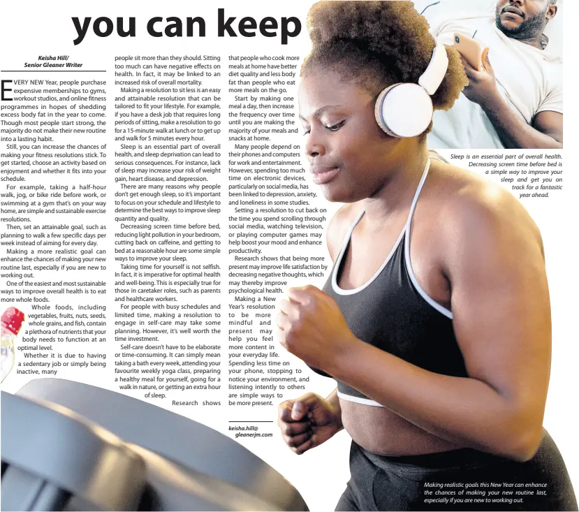 New Year resolution­s you can keep - PressReader