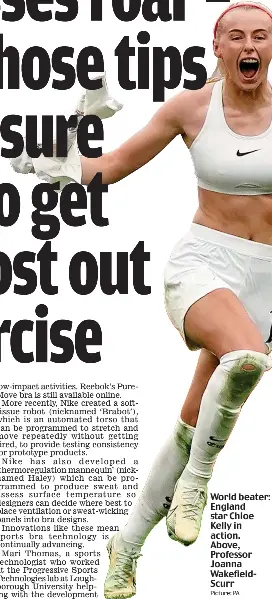 BRA MEET THE Professor who’s helped the Lionesses roar – and whose tips will ensure you too get ...