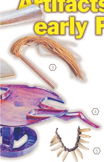 Artifacts of the early Fijians - PressReader