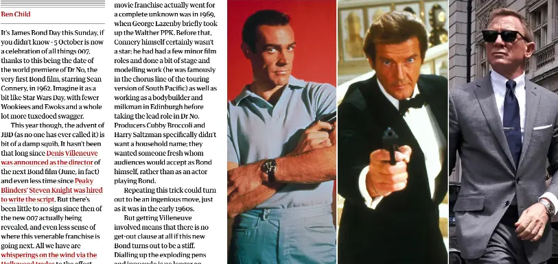 How do you celebrate James Bond Day when you don’t know who the next 007 will be? - PressReader