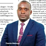 Mutare’s product Malunga eyes ZIFA board slot - PressReader