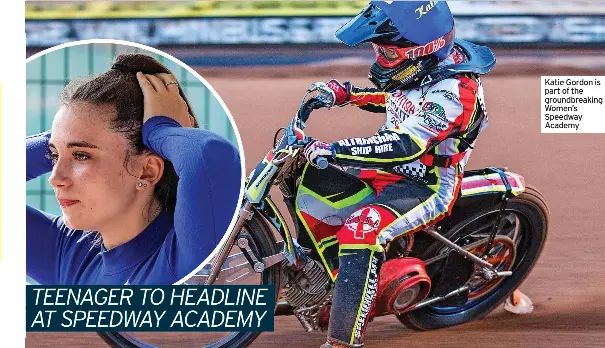 Groundbrea­king star Katie gets into gear! - PressReader