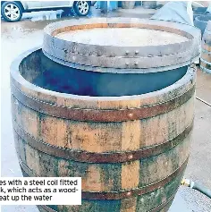 Roll out the barrel for a hot tub with a twist! | South Wales Echo ...