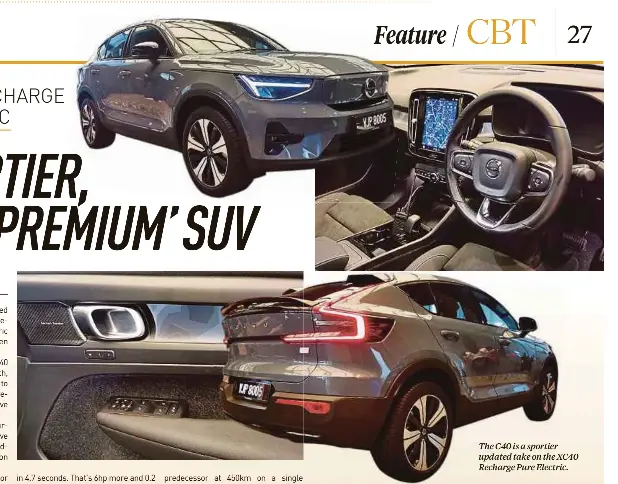 A SPORTIER, MORE ‘PREMIUM’ SUV - PressReader