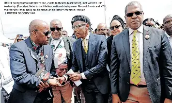ANC says no to Buthelezi statue in the legislatur­e - PressReader