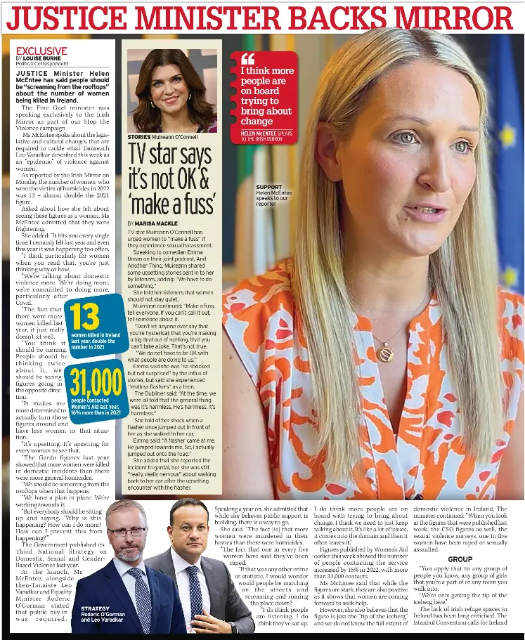 JUSTICE MINISTER BACKS MIRROR - PressReader