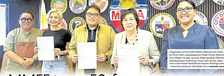 MMFF turns 50, forgoes summer event for big Christmas fete - PressReader