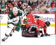 Marcus Foligno scores as Wild beat Blackhawks - PressReader