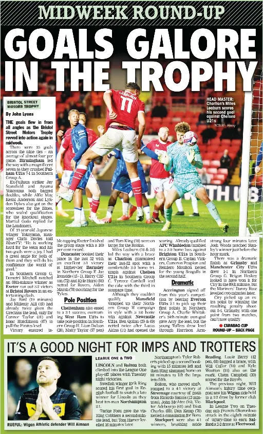 GOALS GALORE IN THE TROPHY - PressReader