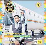 Bushfire, Eswatini Air’s partnershi­p - PressReader