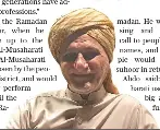 Al-Musaharati: A centuries-old Ramadan tradition now just a tale ...