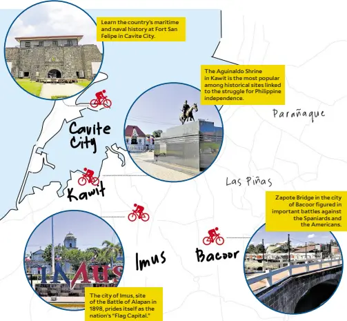 IN CAVITE, RELIVE HISTORY ON A BIKE - PressReader