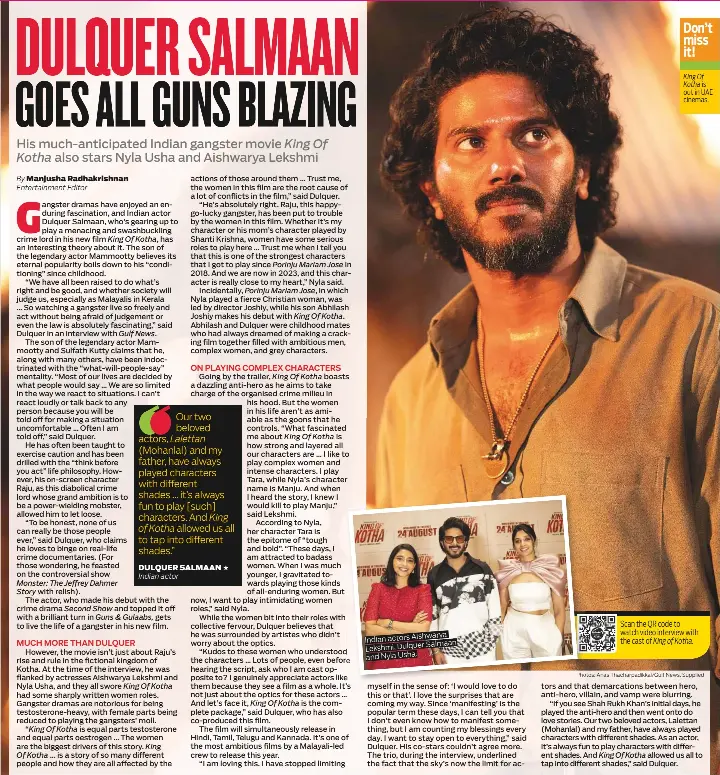 DULQUER SALMAAN GOES ALL GUNS BLAZING - PressReader